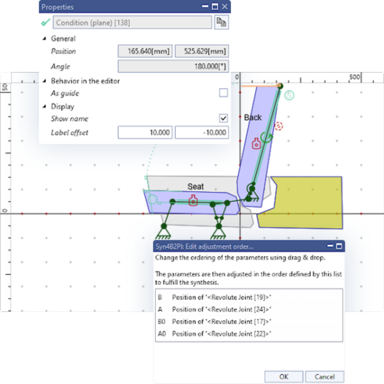 ASOM v10 – Define kinematic systems using parametrics